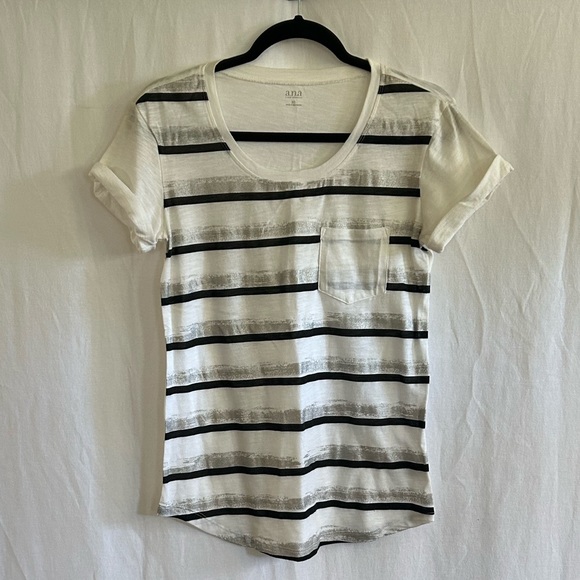 a.n.a | Tops | Ana Striped Blouse | Poshmark